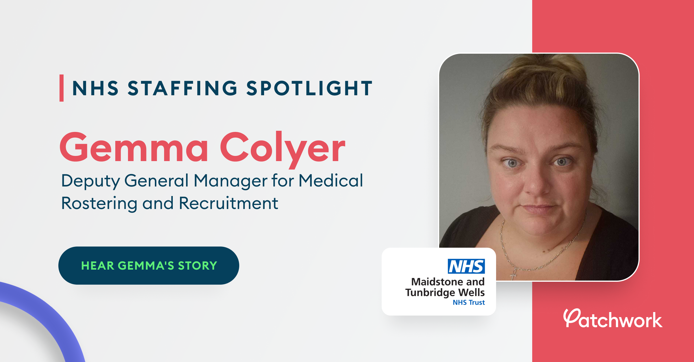 [NHS Staffing Spotlight] Gemma Coyler